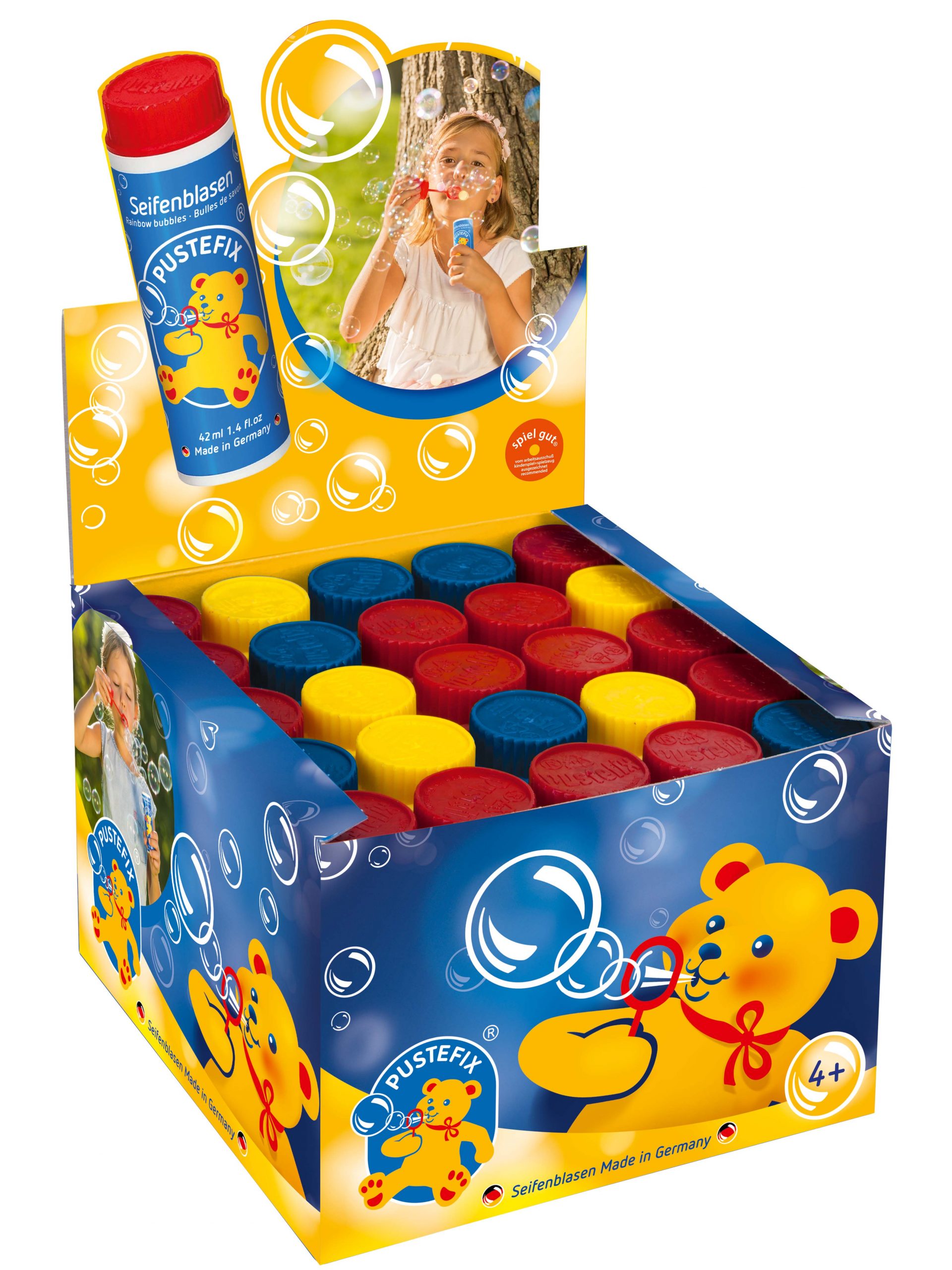 Klassik 42ml mit Standard-Motiven – Pustefix Promotion